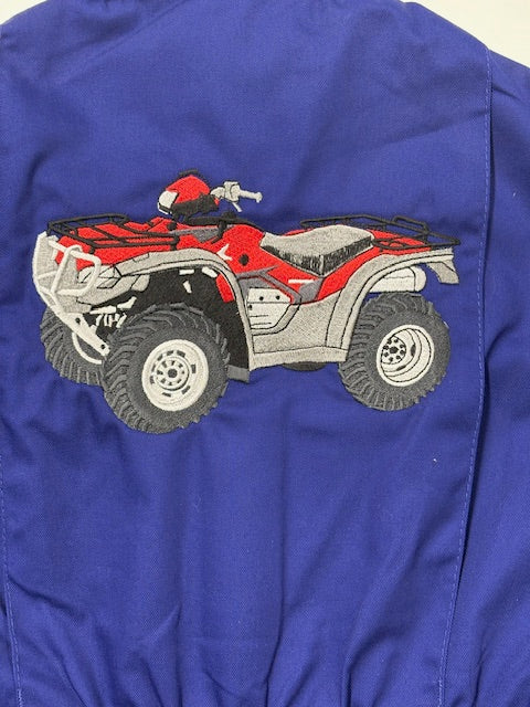 QUAD BOILER SUIT – Threadmark Embroidery Newry